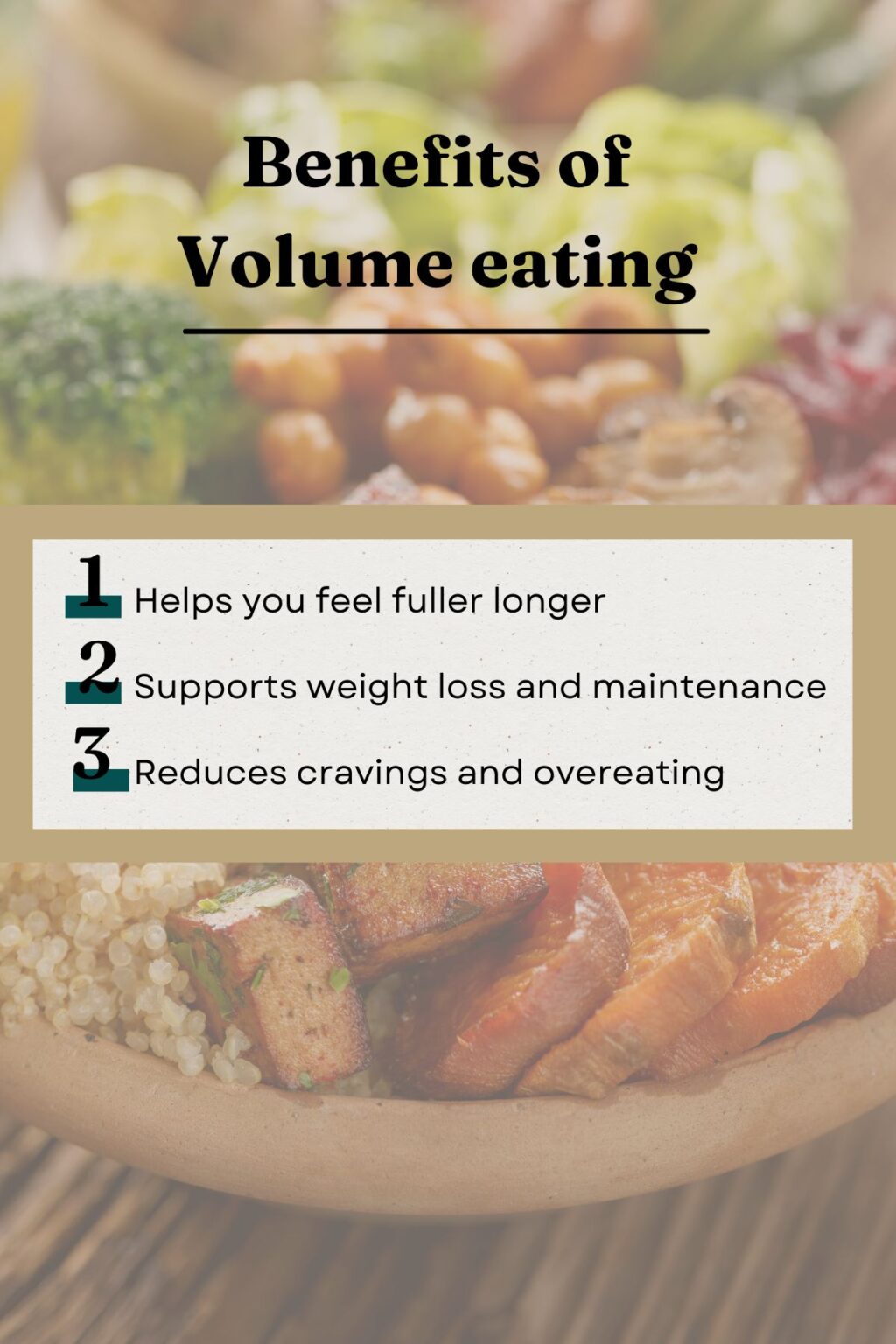 High-Volume, Low-Calorie Foods for Effective Volume Eating - For Dietitians