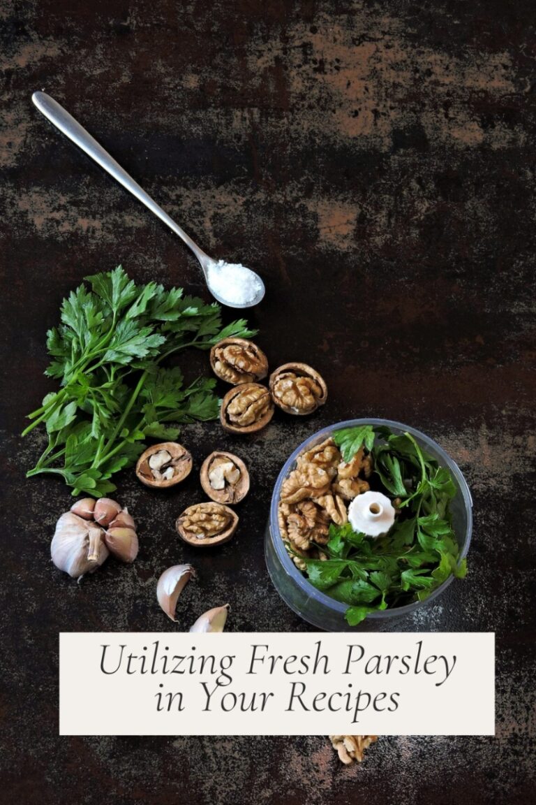 How to Prep, Cook and Store Parsley Properly - For Dietitians