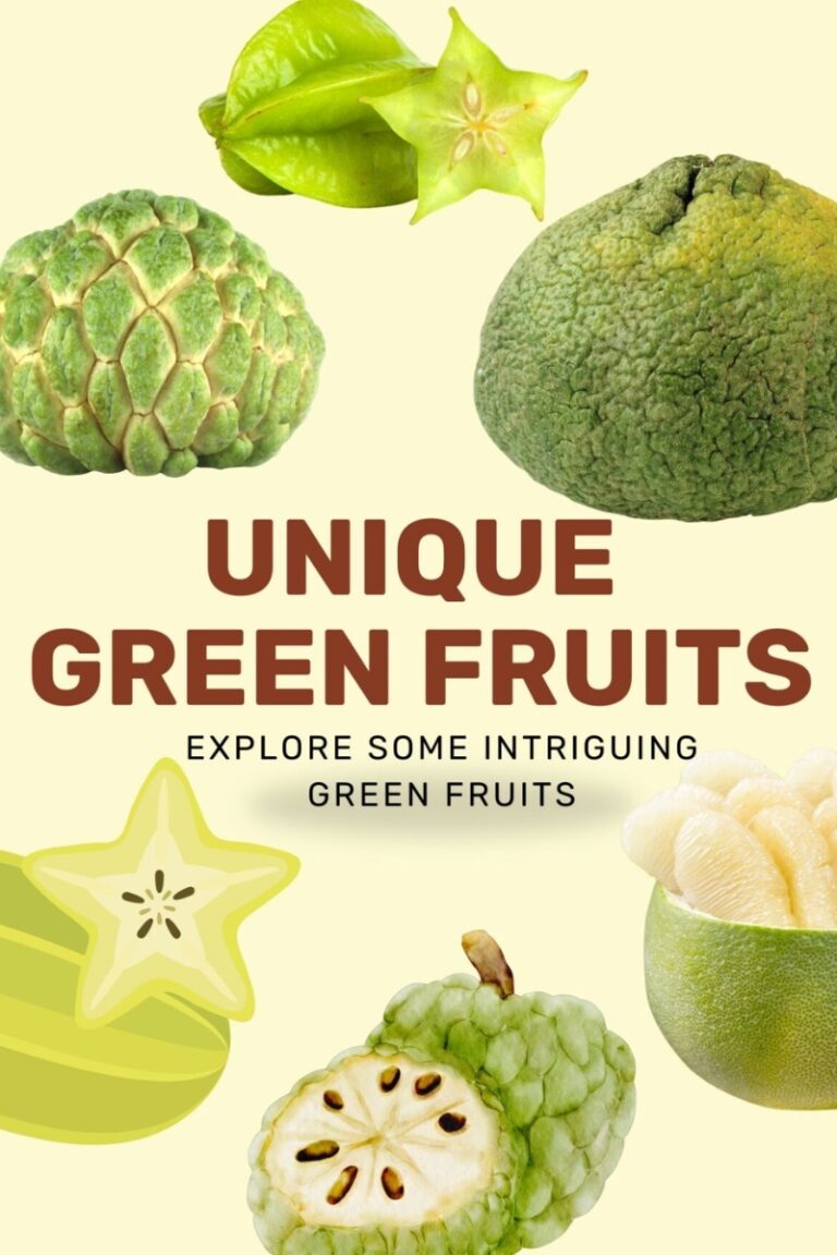 Recipes and Health Benefits of Green Fruits - For Dietitians